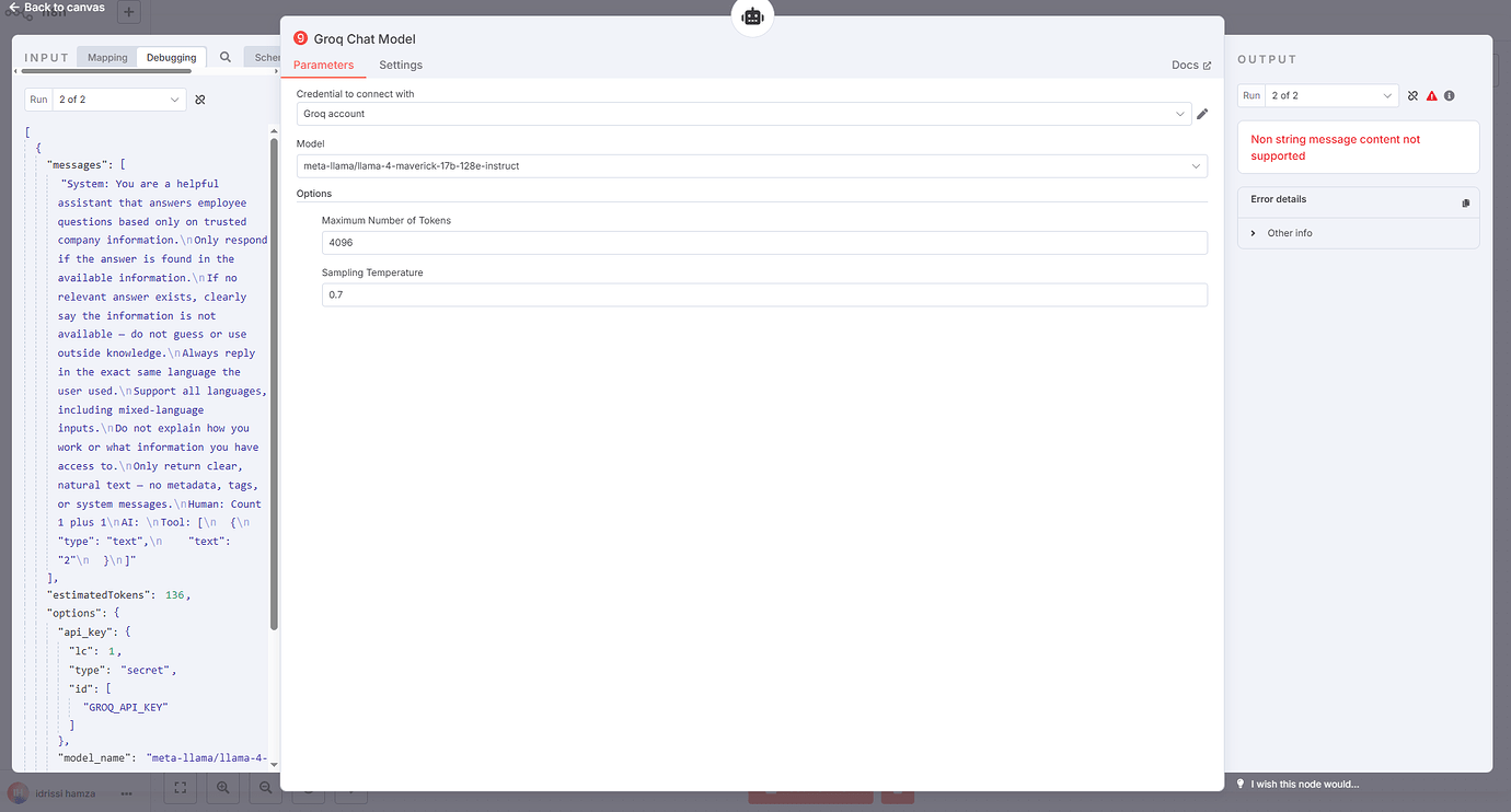 MCP Server/Client Error with Groq/Ollama: 'Non-string message content not supported - Questions ...