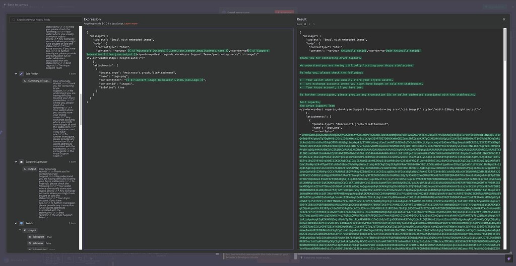 Why wont the http request node send the body of my mail? - Questions - n8n Community