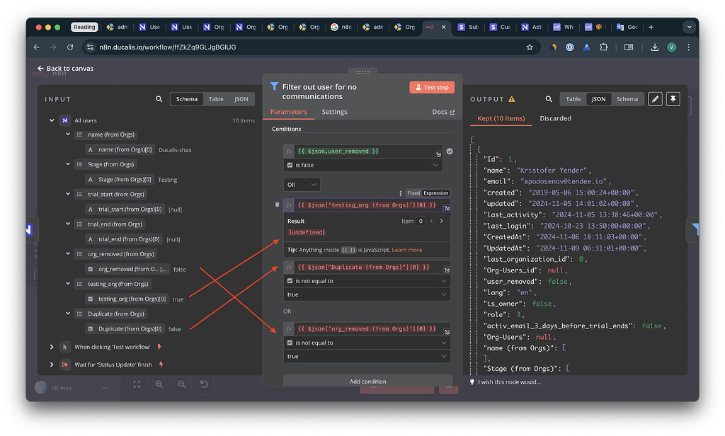 Why Object Fields are always undefined? - Questions - n8n Community