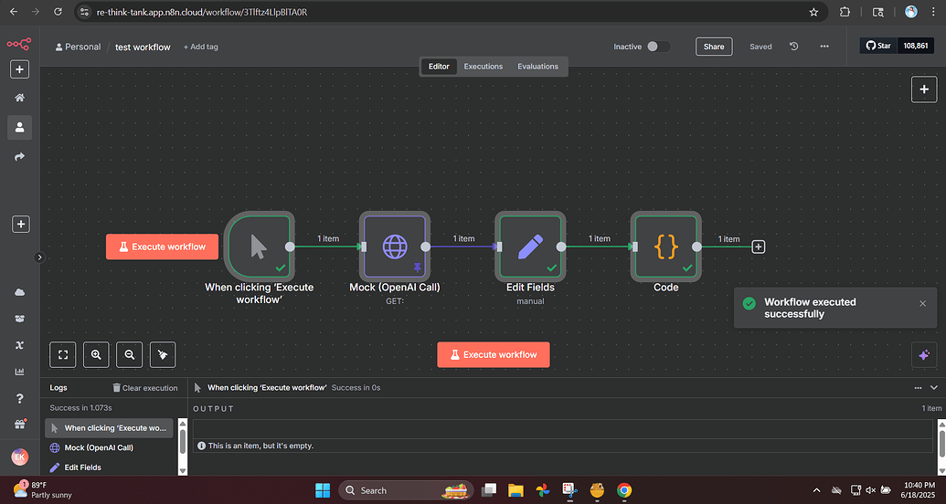 Code Node Not Executing/Receiving Input in n8n Cloud Workflow - Troubleshooting Assistance ...