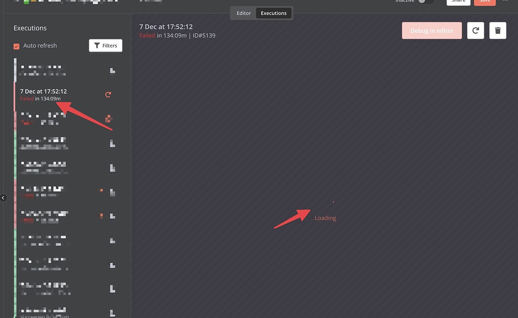 Infinite loop execution view is breaking UI - Questions - n8n Community