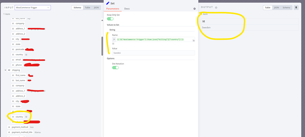 How to change the Json of another node? - Questions - n8n Community
