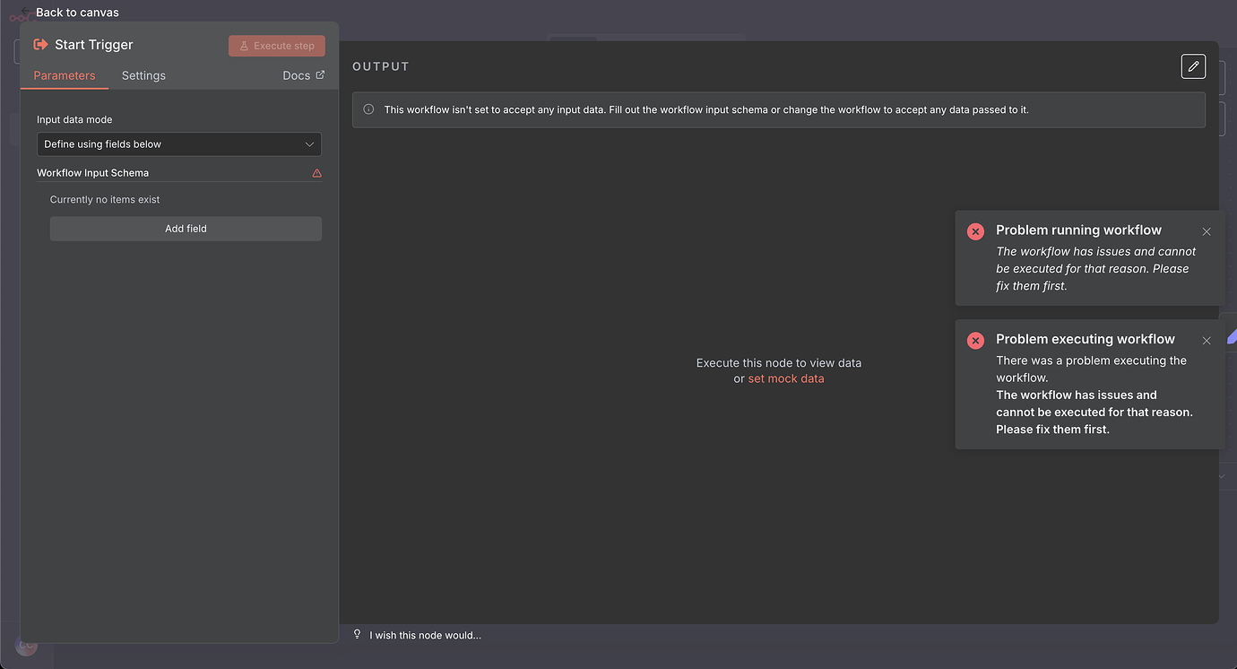 N8N Start Trigger parameters" "inputDataMode" doesn't load when uploading json - Questions - n8n ...