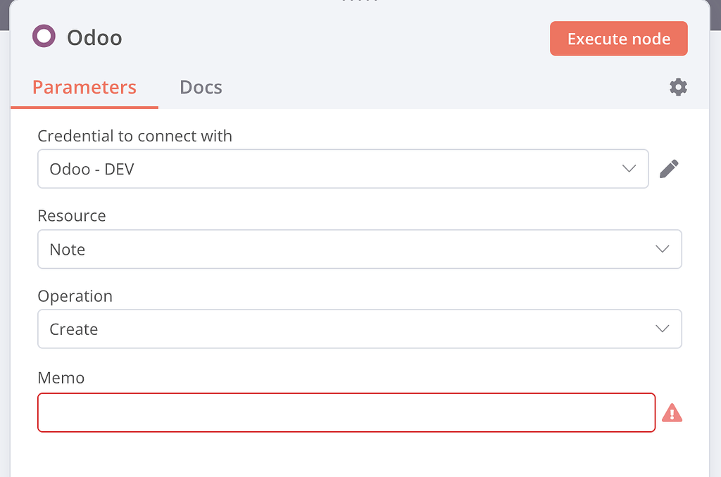Odoo node - Note - Questions - n8n Community