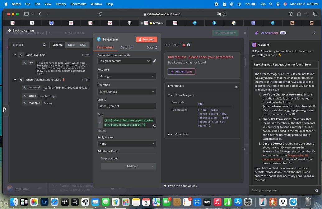 How to build a Telegram AI bot with n8n – Step-by-step tutorial ...
