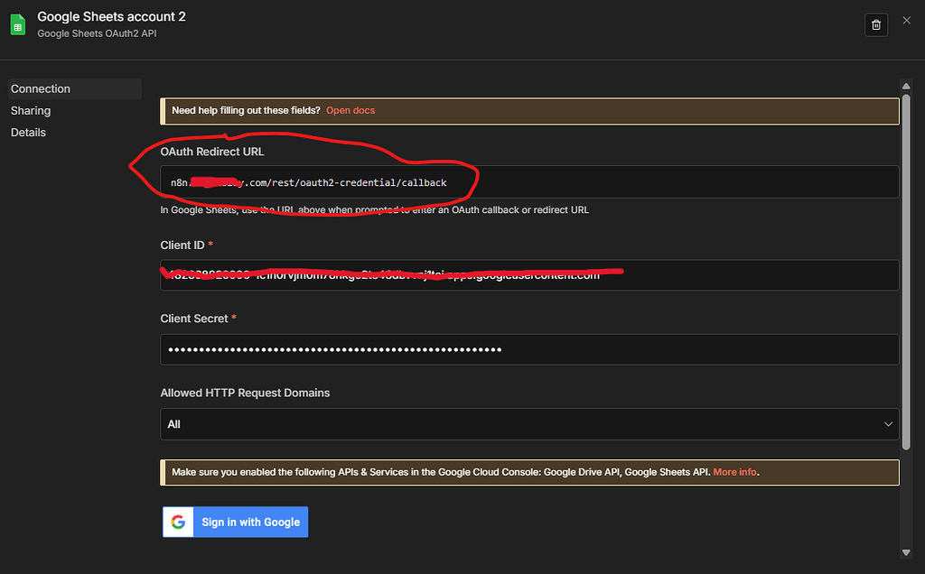 OAuth Redirect URL Missing HTTPS Protocol - Questions - n8n Community