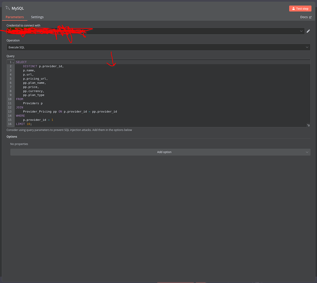 MySQL node and similar - Make SQL query field support expressions - Questions - n8n Community
