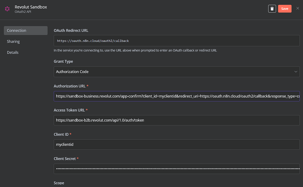 Unable to add Revolut Business API credentials - Questions - n8n Community