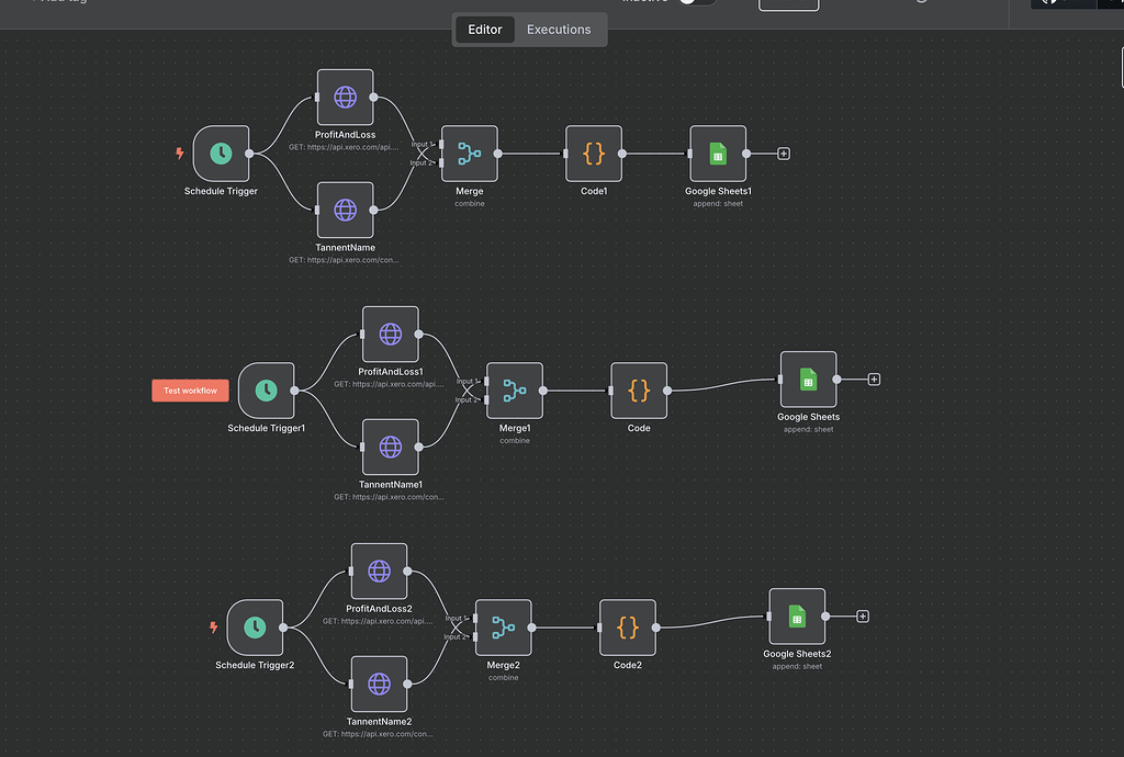 Can we have multiple workflows in one canvas? - Questions - n8n Community
