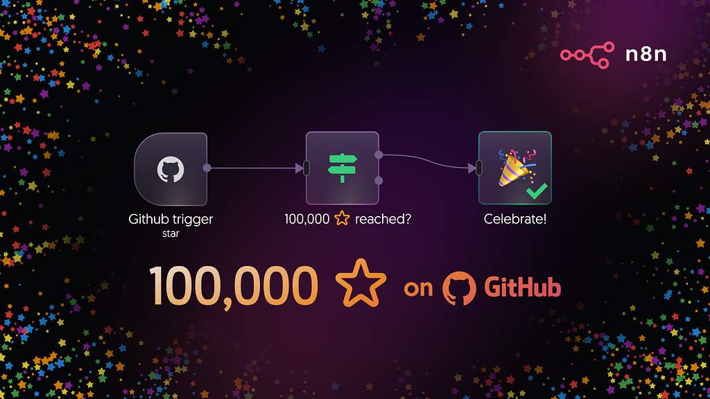 100k stars on GitHub! 🎉 - Announcements - n8n Community