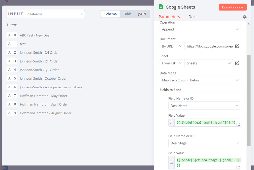 I want to know how can i loop through the data using an expression in ...