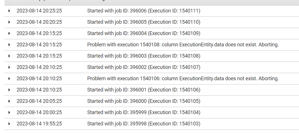 N8N Instance throwing errors after Upgrade to 1.1.1 - Questions - n8n Community