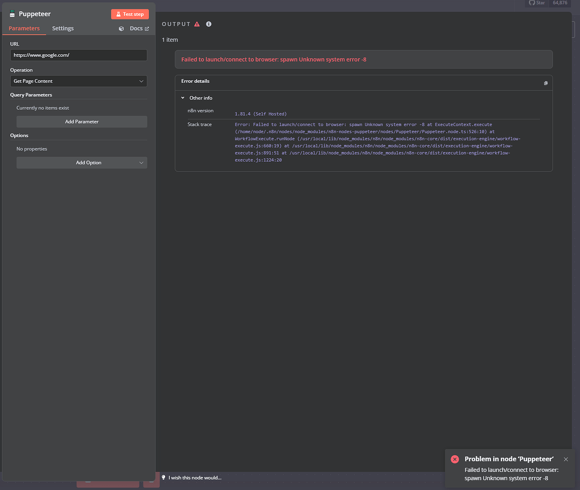 Community node - complex web scraping with Puppeteer - Built with n8n - n8n Community