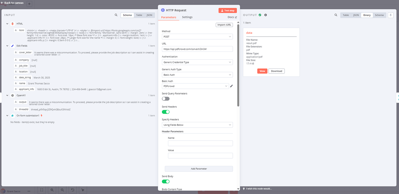 How to use binary data in Http Request - Questions - n8n Community