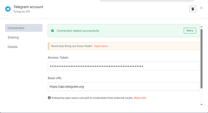 Telegram trigger error - Questions - n8n Community
