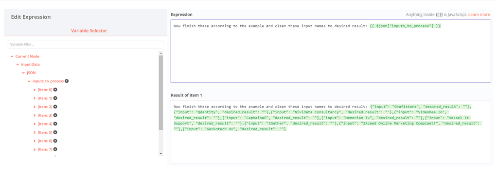 Expression injection returning objects instead text - Questions - n8n ...