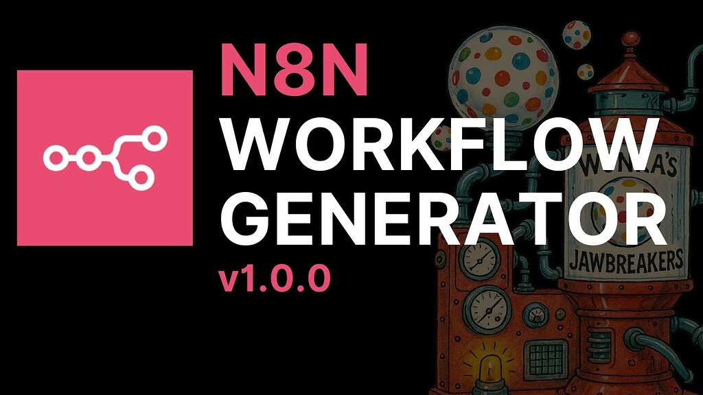 Workflow Generator in n8n - Built with n8n - n8n Community