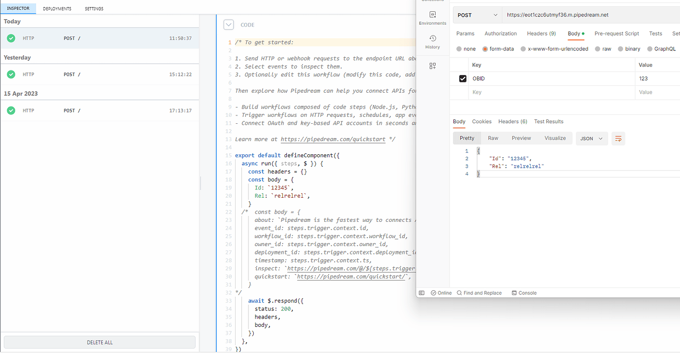 Is It Possible For Webhook To Return Json Object Instead Of Array