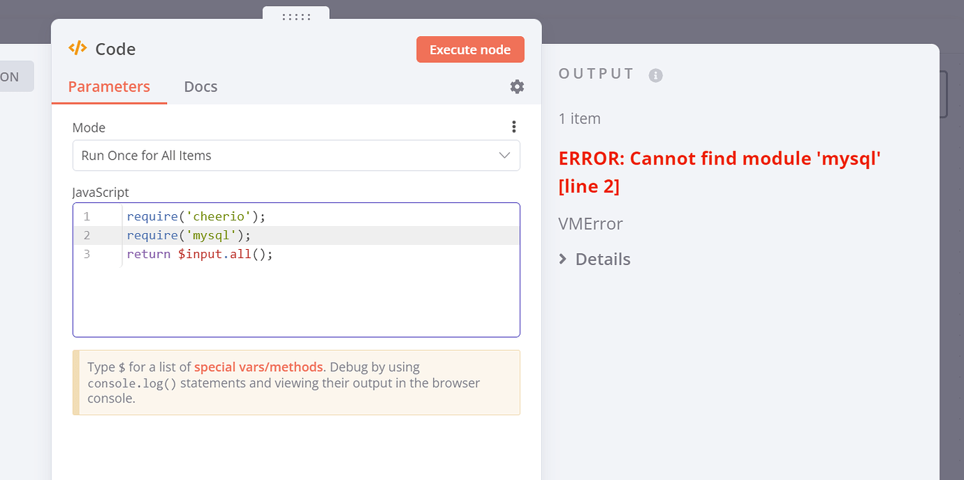 How to install node packages, where's the node_modules? - Questions - n8n