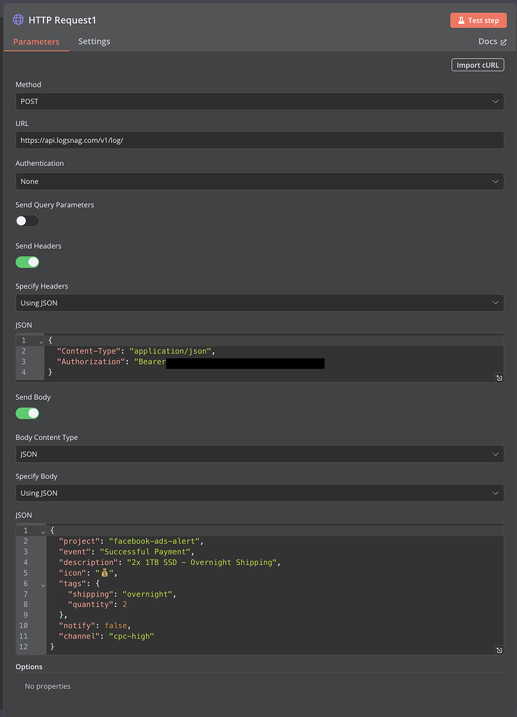 HTTP POST request gives error but i can run the same request ...