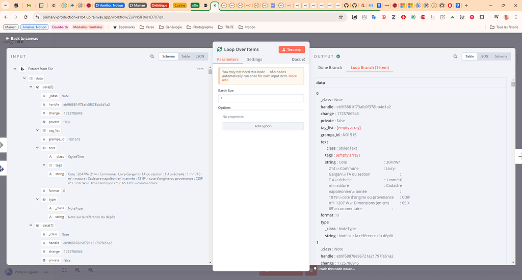 How to loop over sub-items - Questions - n8n Community