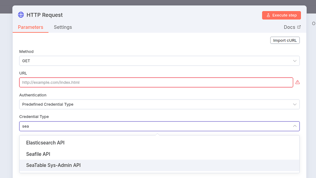 Missing "Predefined Credential" for SeaTable in HTTP Request Node - Questions - n8n Community