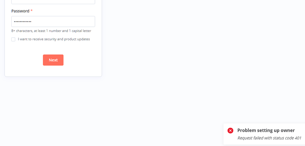 Failing to Set Up Owner Account: Code 401 - Questions - n8n Community
