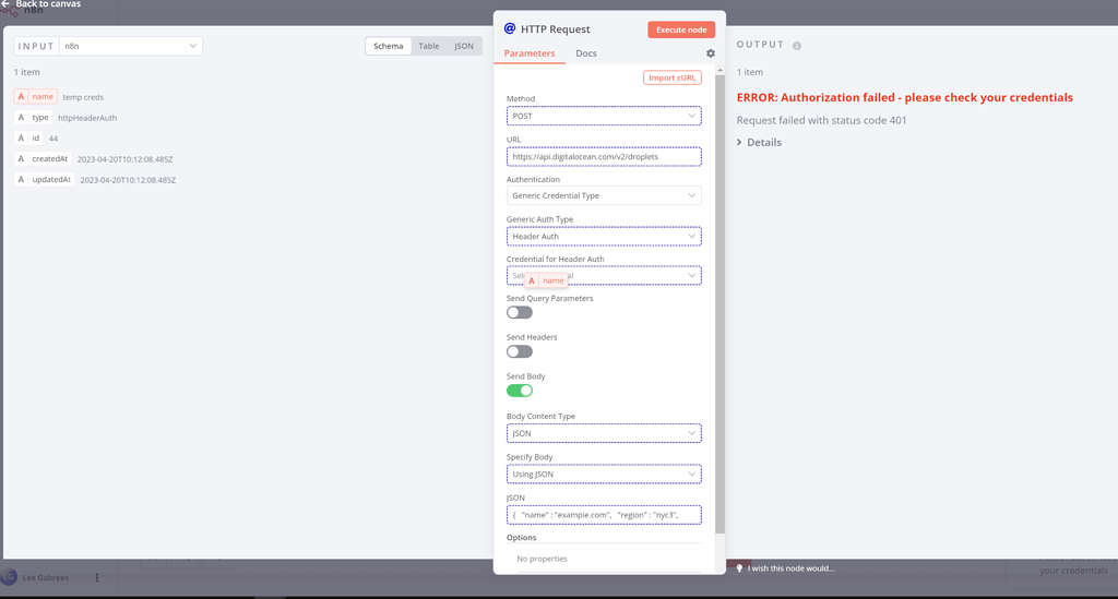 Auto Selecting Credentials That Were Just Created Questions N8n Community