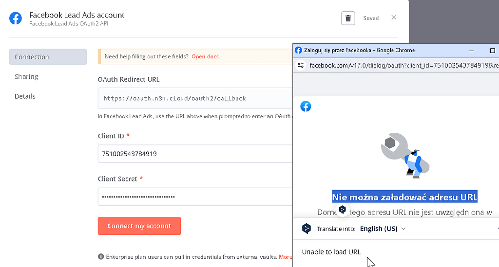 Facebook Leads Trigger - Questions - n8n Community