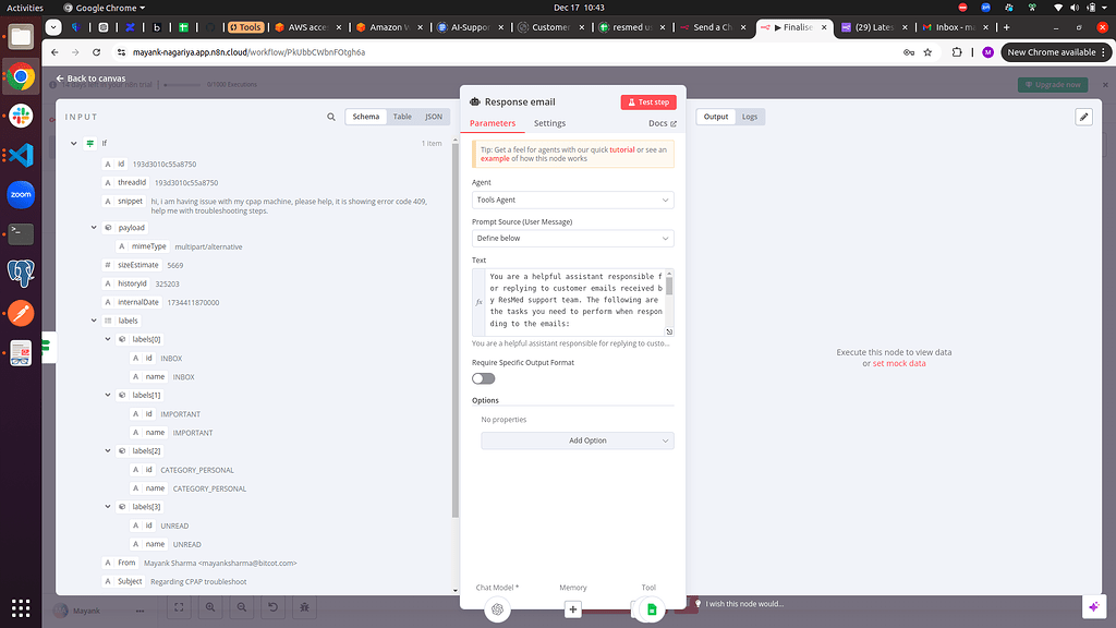 Issue In Workflow Execution And Trigger Questions N8n Community