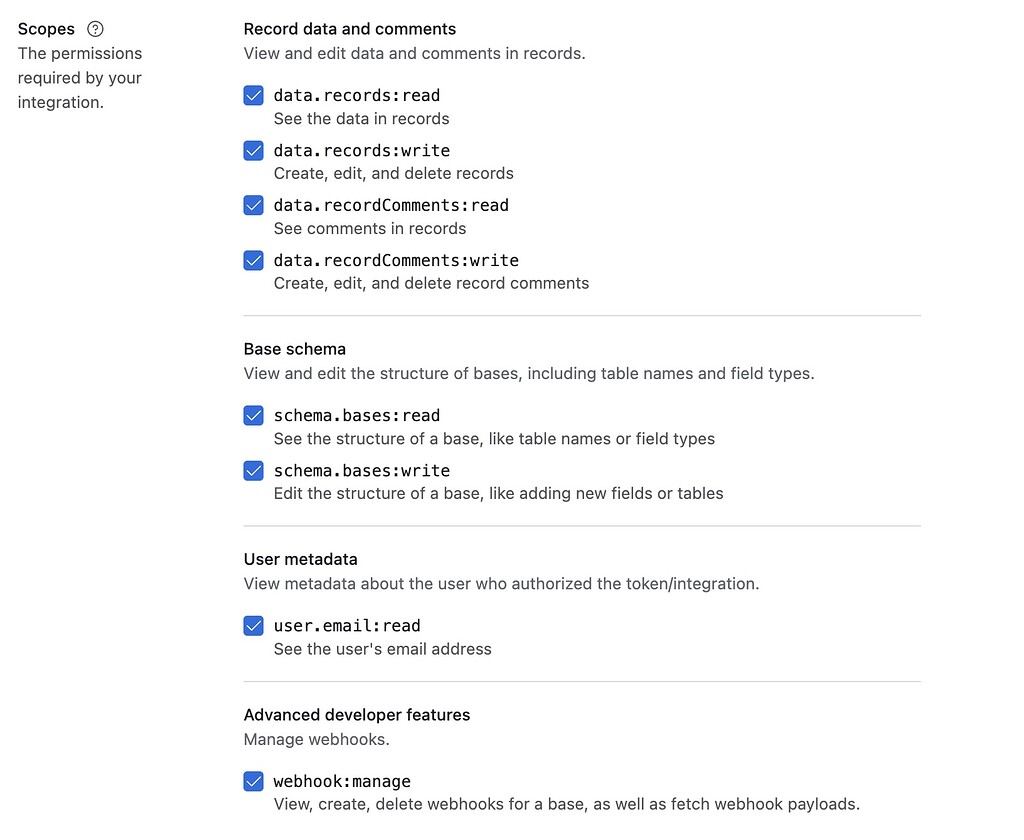 N8n can't modify Airtable schema using OAuth connector - Questions ... N8n can't modify Airtable schema using OAuth connector - Questions ...