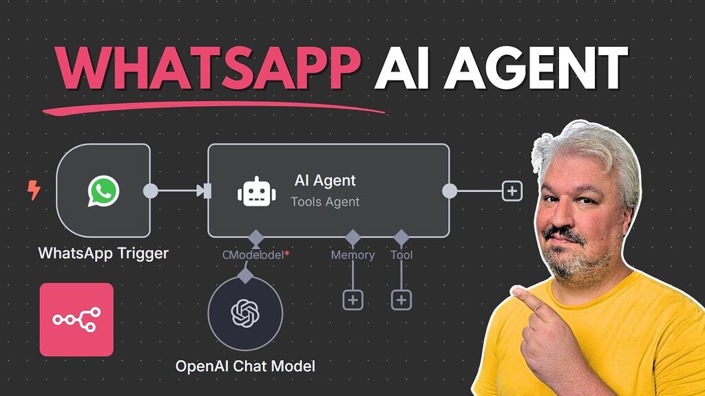 How to add AI Agents to WhatsApp using n8n (Step-by-Step Guide) - English 🇬🇧 - n8n Community