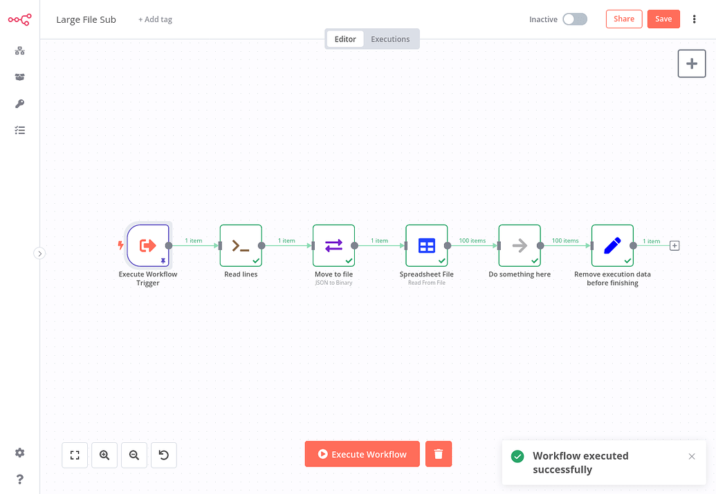 Convert Binary file To JSON or CSV - Questions - n8n