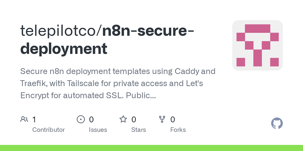 Docker compose to self host n8n in private Tailscale Wireguard network with Webhooks publically ...