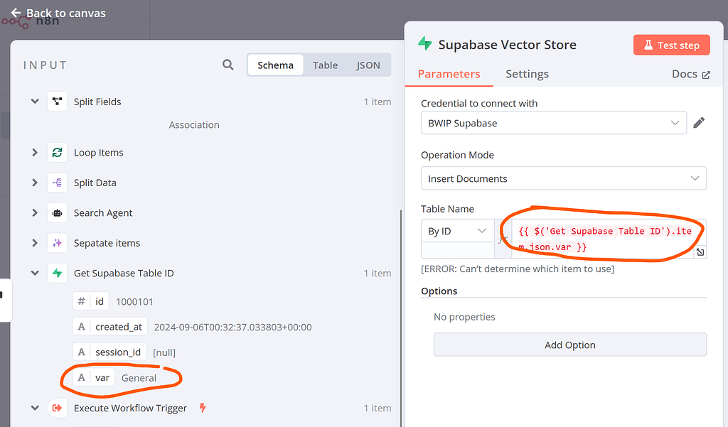 Any way to create a temp data store or pass data in another way ...