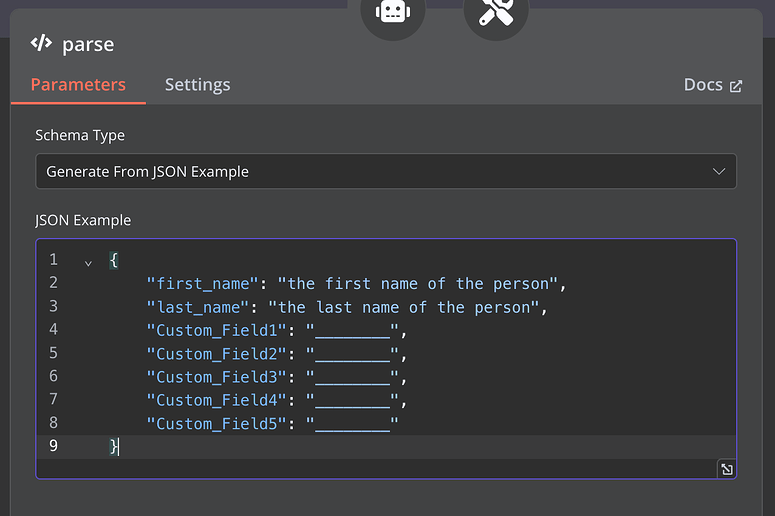 Dynamic Json Example In Ai Agent `output Parser Node` Feature Requests N8n Community