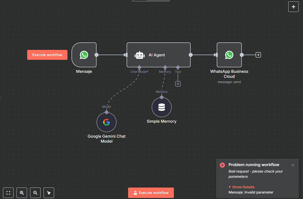 Invalid Parameter - Questions - n8n Community