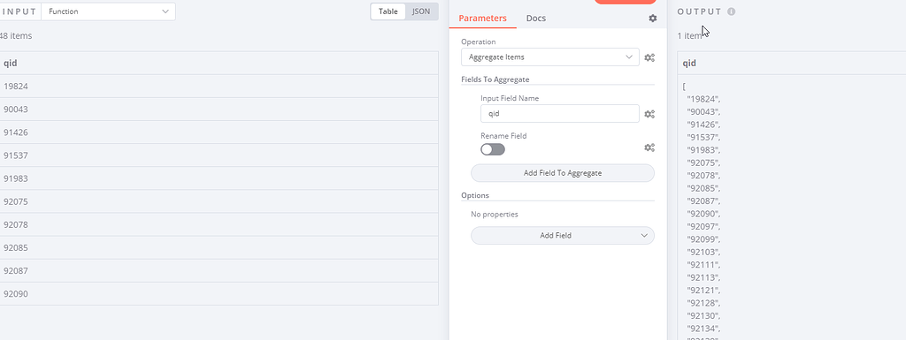 Problem looping through 48 Items and parsing with http - Questions - n8n Community