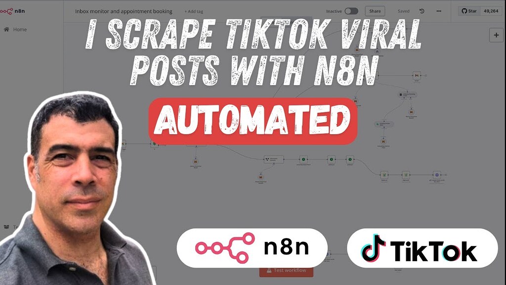 Tiktok scraper - Built with n8n - n8n Community