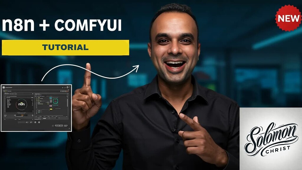 How To Connect ComfyUI and n8n AI Image Automation - Full Tutorial - English 🇬🇧 - n8n Community
