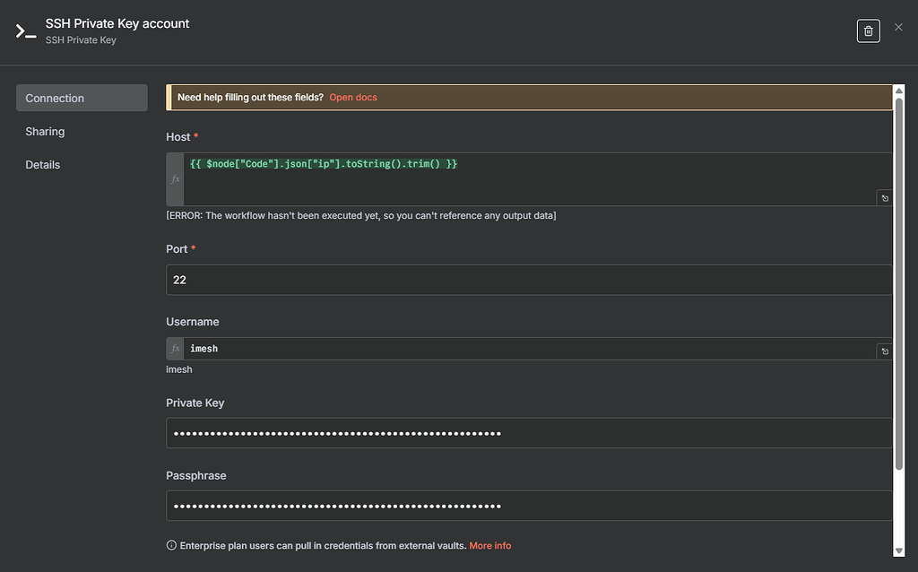 Ssh into large no of hosts - Questions - n8n Community