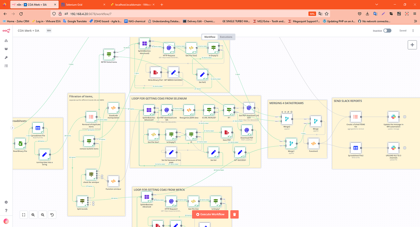 [Merge node] merging multiple outputs - Questions - n8n Community