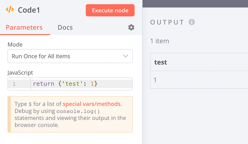 Dont Understand Code Node Output For Run Once For All Items Vs Run 7366