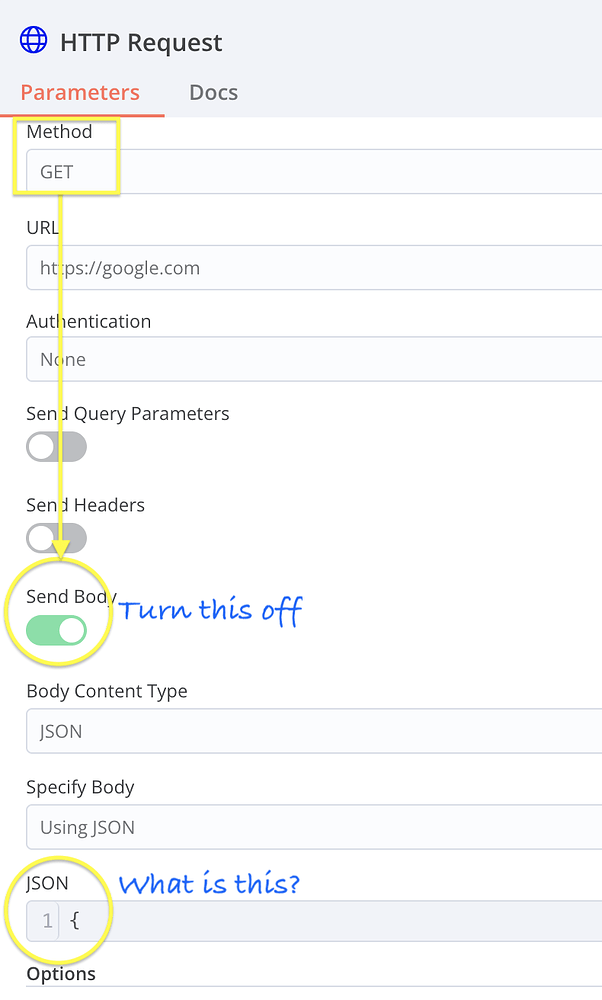 HTTP node will not yield error data when continuing execution on error - Questions - n8n Community