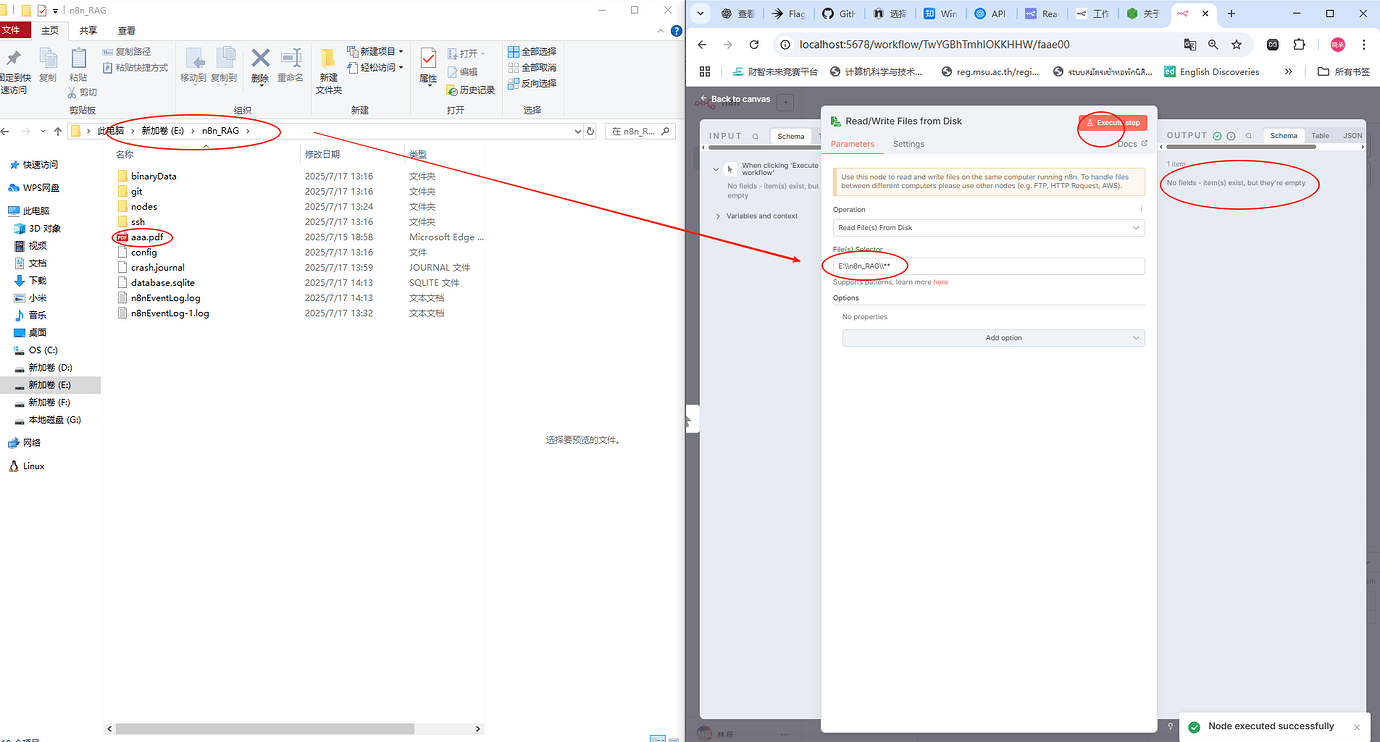 Read/Write Files from Disk Output - Questions - n8n Community