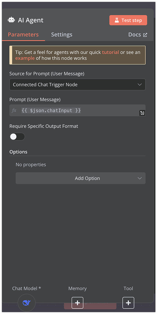 Missing Agent Type Field in AI Agent Node (Self-Hosted n8n 1.82.2) - Questions - n8n Community