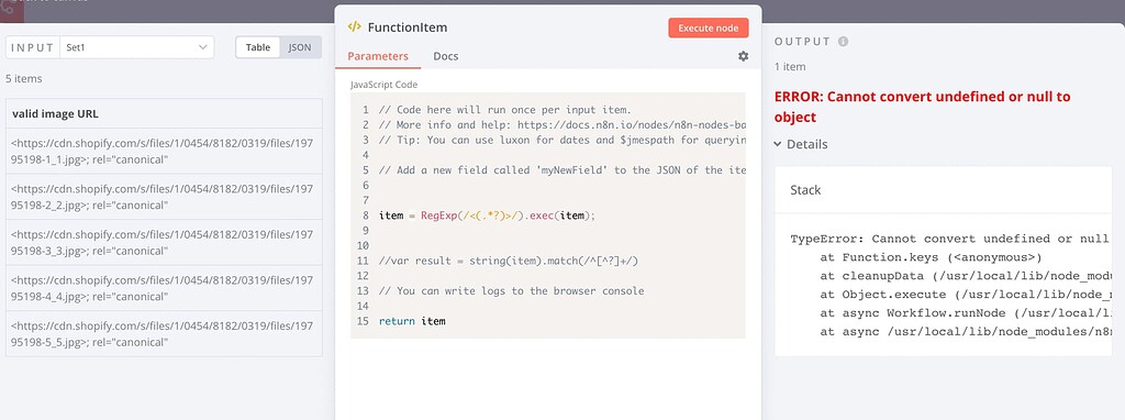 Help regex function! - Questions - n8n Community