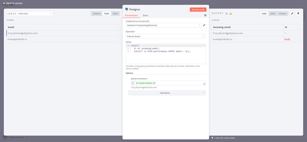 How to check if a Row exist in Supabase? - Questions - n8n Community