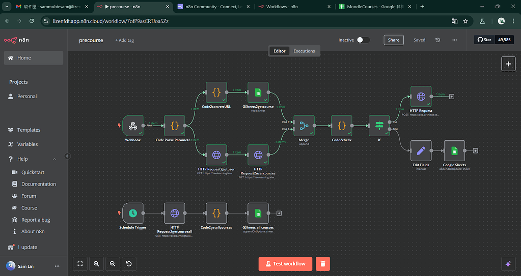 No execution data available [line 3] >> Code doesn't return items properly - Questions - n8n ...