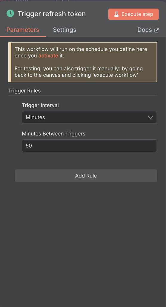 Schedule trigger interval timer - Questions - n8n Community